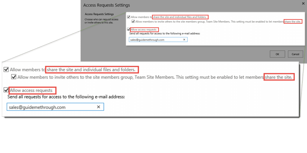 How To Disable Sharing and Access Requests for SharePoint Users - Toni ...